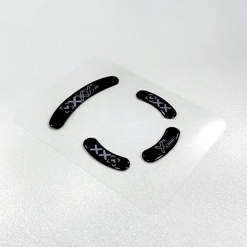 Стеклянные коврики для мыши, коньков, скользящие ножки, наклейки для мыши G Pro, беспроводные закругленные изогнутые края, игровые аксессуары для мыши, 1 упаковка