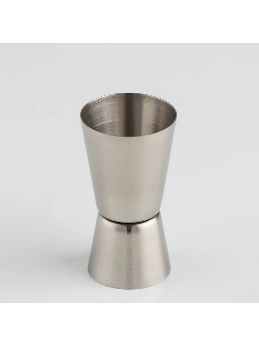 Профессиональный металлический джиггер для коктейлей