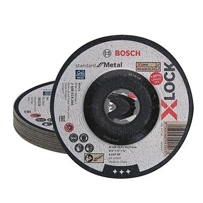 Bosch Диск зачистной 125 x 6 x 22.23, X-Lock
