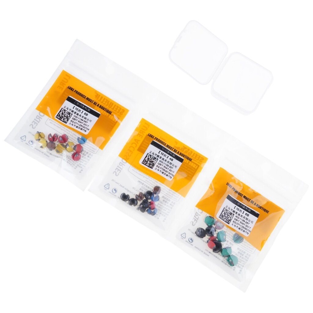 1 коробка из 30 капсул, покрытых свинцом для открытого прикуса, по 30 штук в коробке 4B 5B 6B