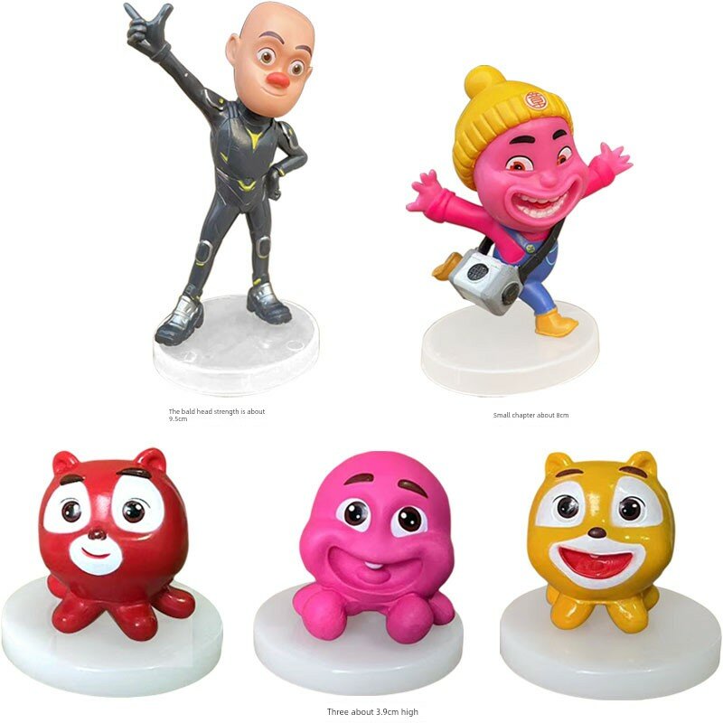 Аутентичная игрушка-медведь, большой медведь Er, лысая сильная кукла, талантированная кукла Dongdong, подарочный набор