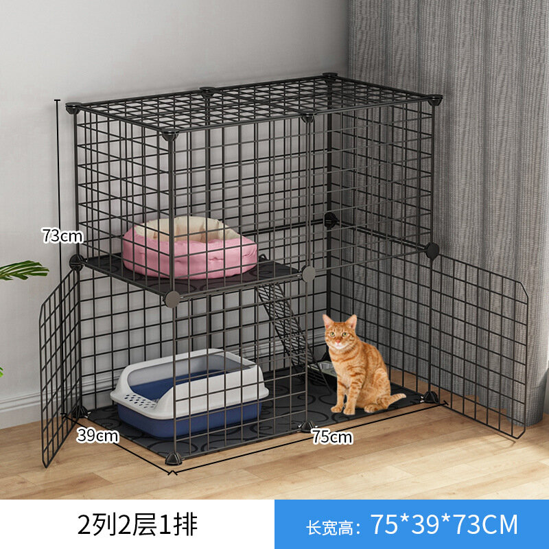 Клетка для кошек, вилла для кошек, распродажа, домашняя клетка для кошек, трехъярусная, очень большая, свободное пространство, маленькое кошачье гнездо