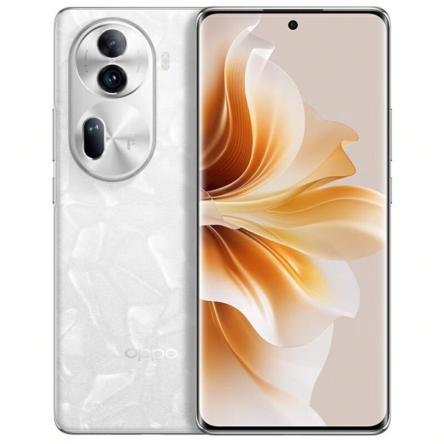 Смартфон OPPO Reno11 5G 8/256 ГБ, White, Dual nano SIM, MediaTek Dimensity 8200 6.7 inch