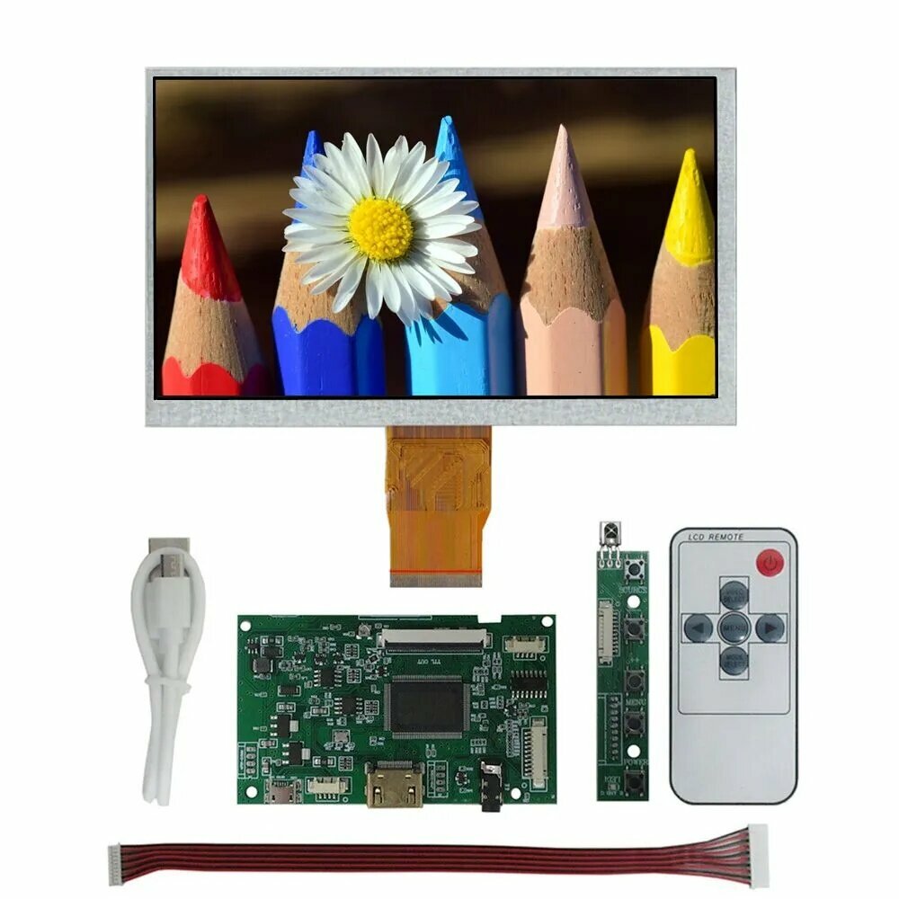 Графический экран, черный матовый