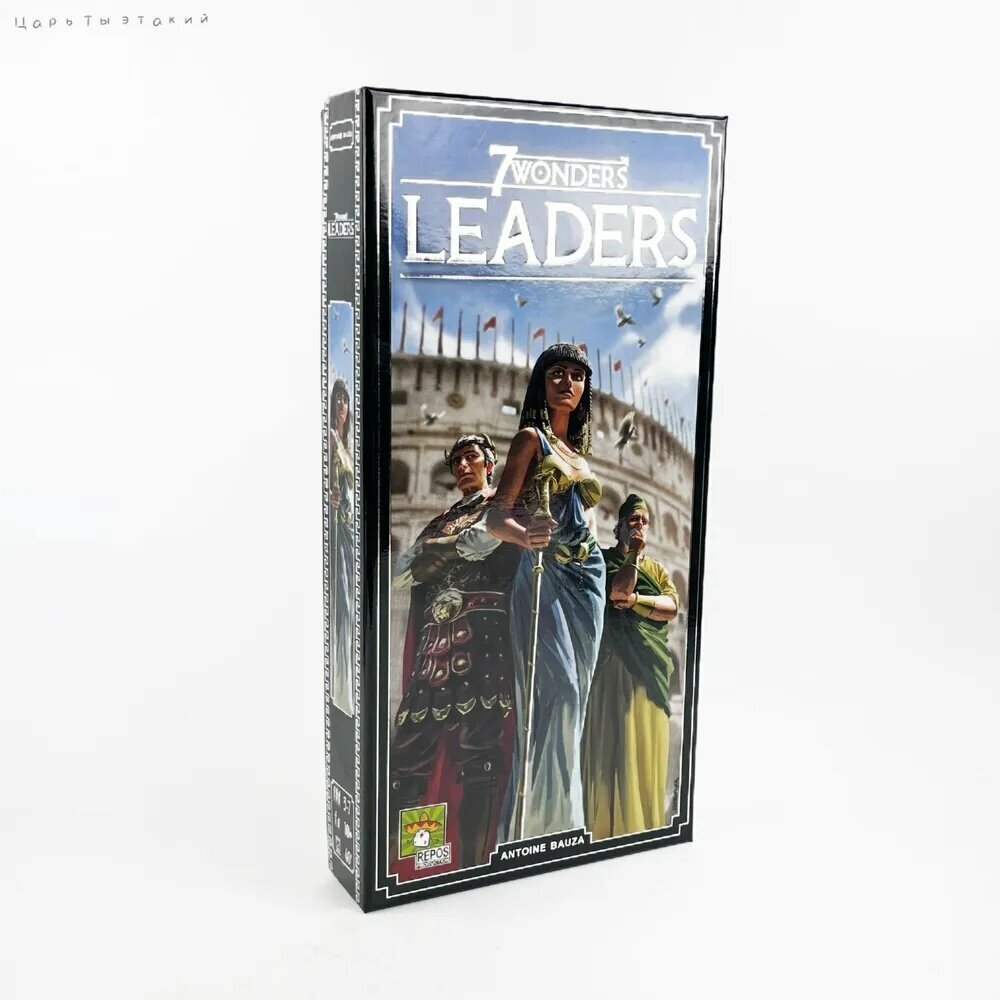Дополнение к настольной игре "7 чудес" (новая версия): стратегическая настольная игра leaders New Edition