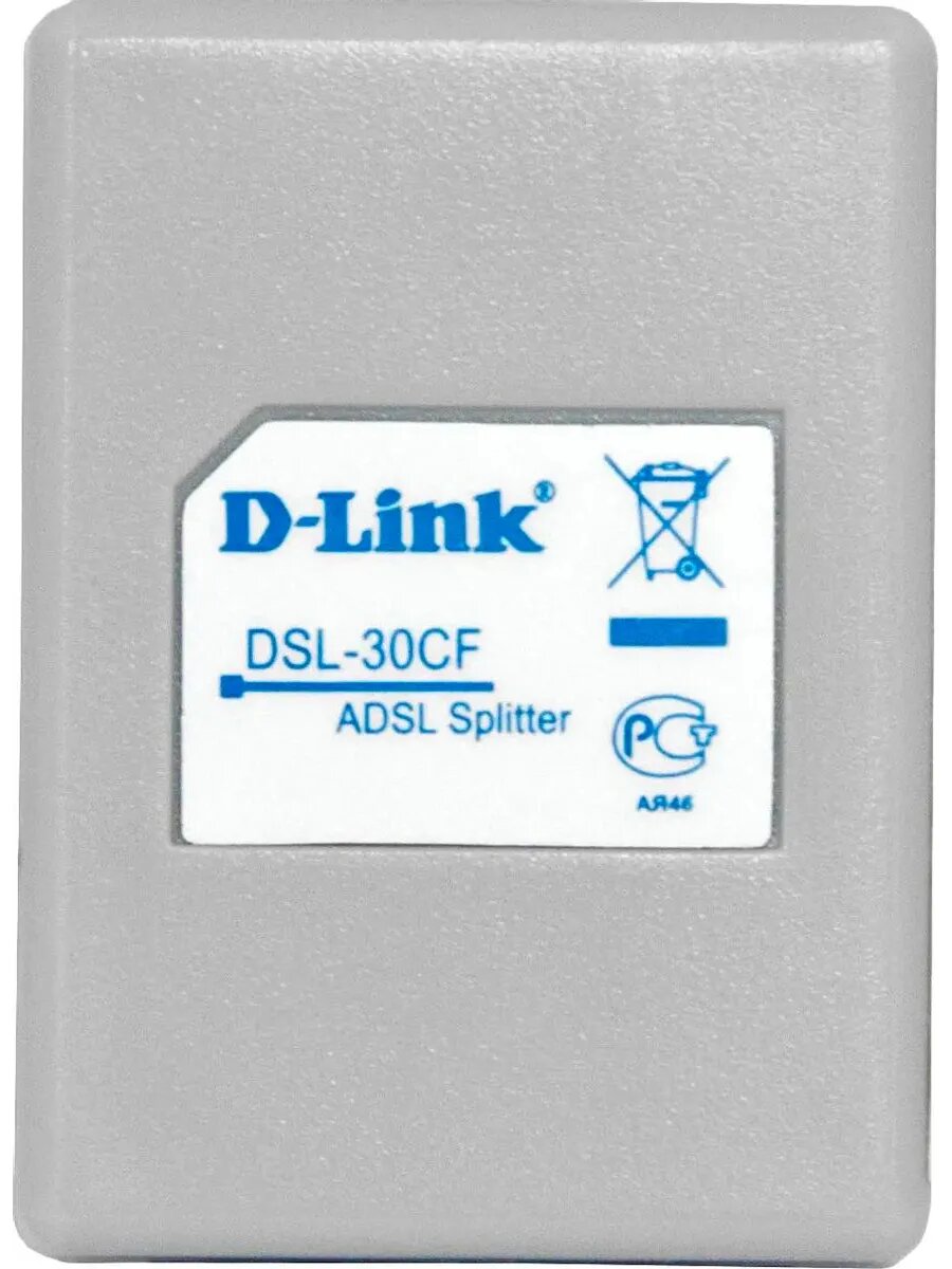 Коммутатор DSL-30CF/RS Сплиттер ADSL2+ Annex A