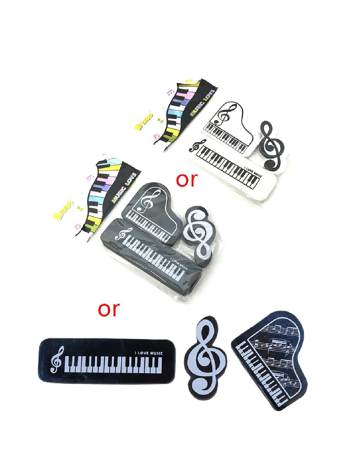 Музыкальный инструмент Ластик Детские Резинки Маленькая Клавиатура пианино Подарочный Музыкальный Ластик