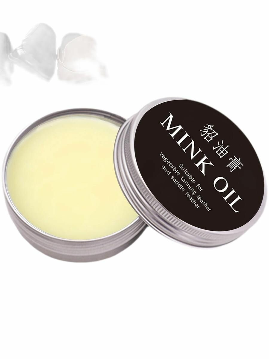 Жир для обуви / Норковый жир Mink Oil 100 г