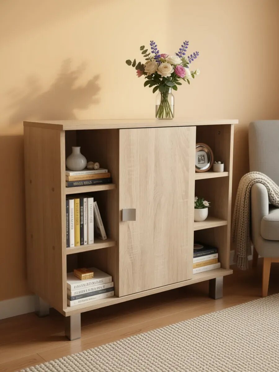 Тумба универсальная Дуб сонома светлый