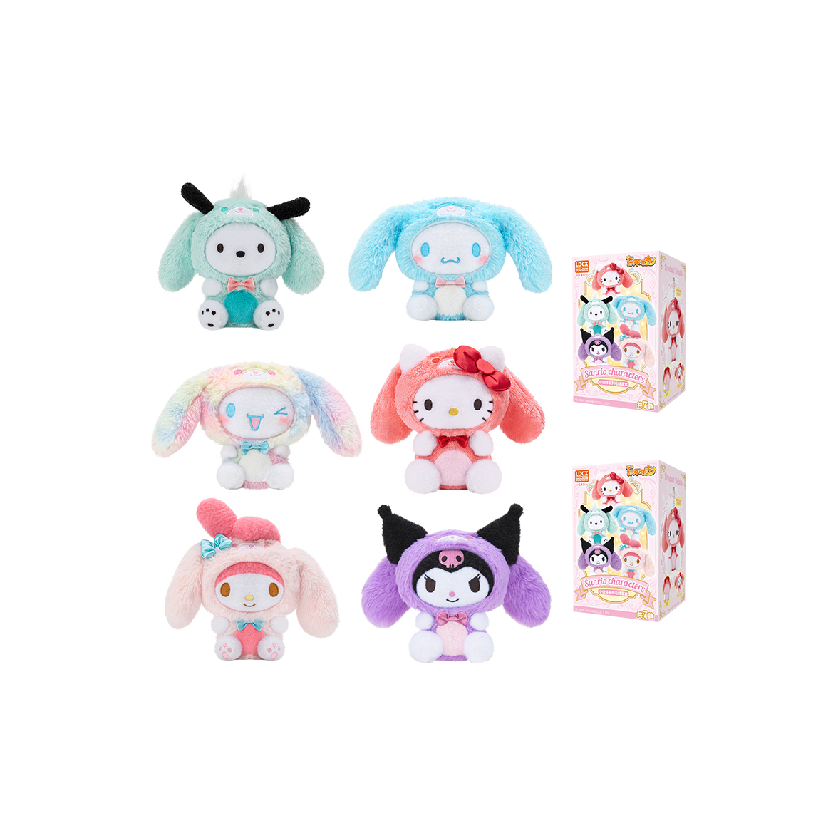 Загадочные коробки унисекс Spiritual Creations Sanrio, 2 шт.