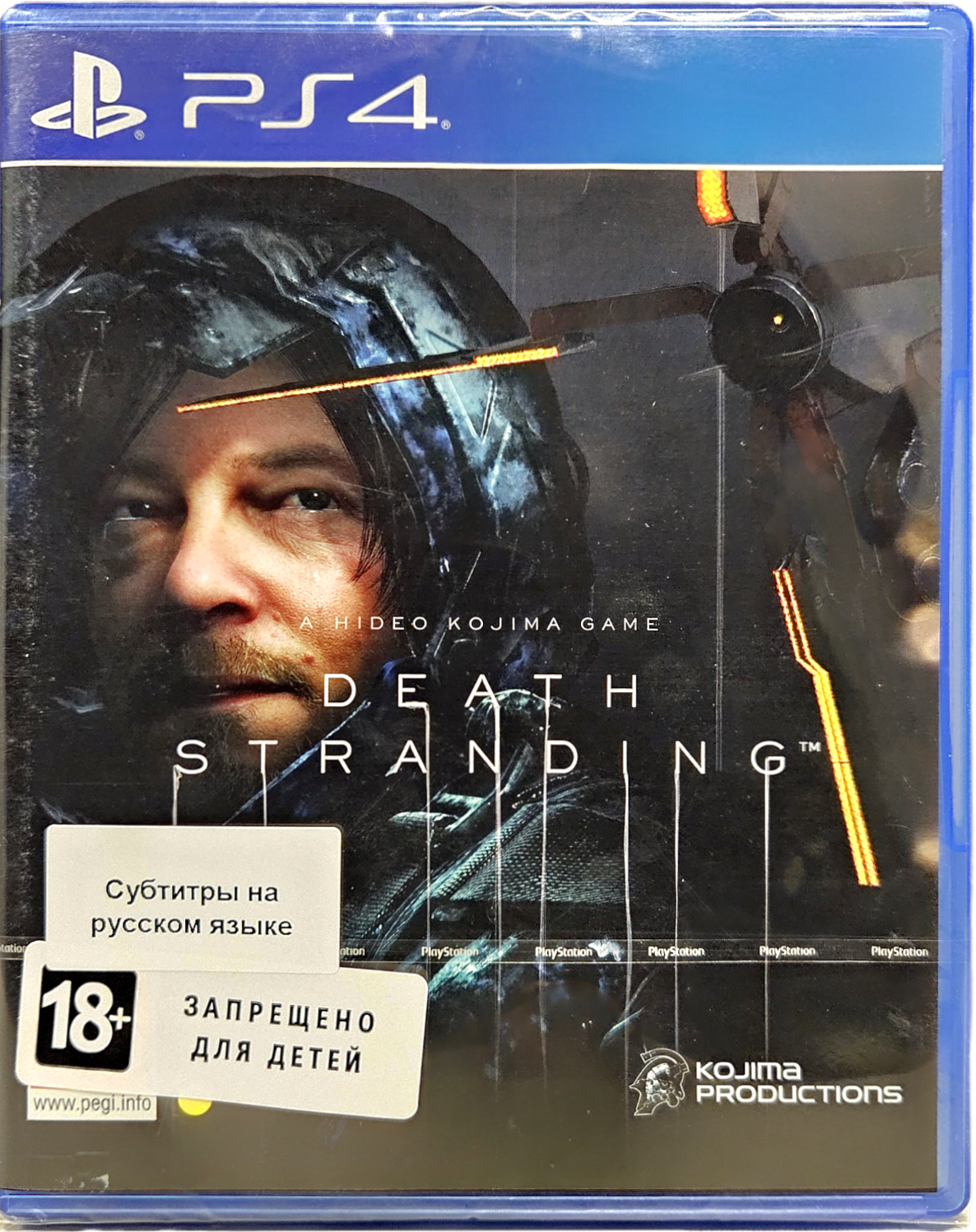 Игра Death Stranding, PlayStation 4, PlayStation 5, Русские субтитры