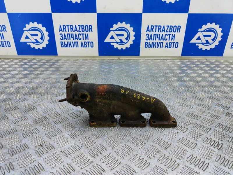 Б/У Коллектор выпускной Audi Q7 4LB / Ауди Ку7 4LB 3.0 CJT 272 Л.С 2010 лев.