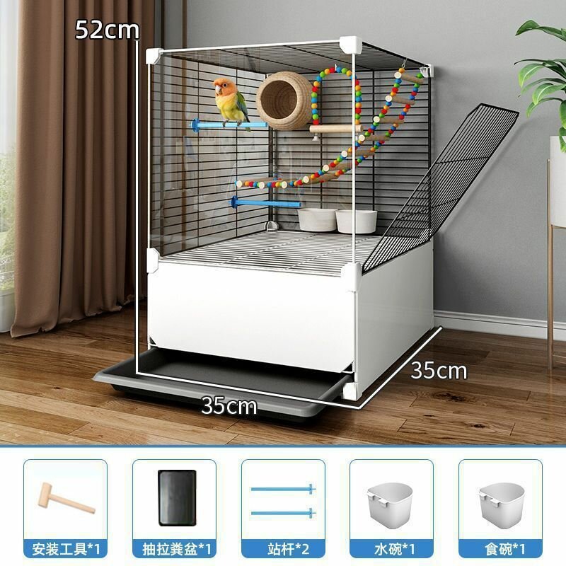 Клетка для птиц, клетка для попугаев, клетка для волнистых попугаев, клетка для корелл, большая роскошная вилла, маленькая клетка для птиц, защищенная от солнца, для домашнего использования