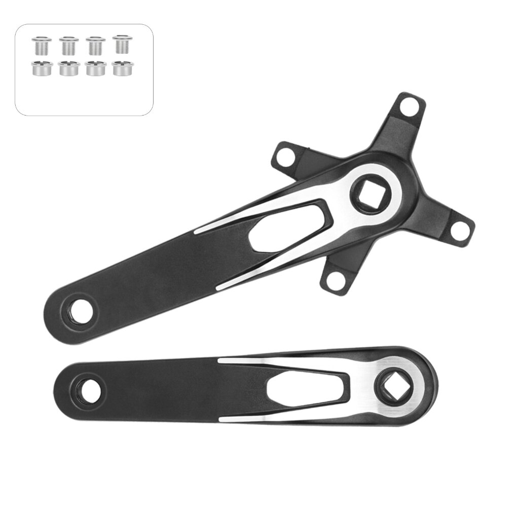 Алюминиевые сплавы С квадратной конусностью Долговечность коленчатого вала Фиксированная передача Фиксированный коленчатый вал для улучшения набора высоты и ускорения