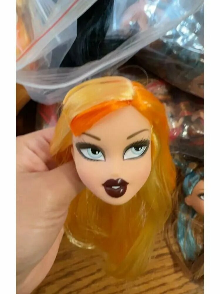 Голова куклы Братц (Bratz) для ремонта и творчества, запасные части OOB