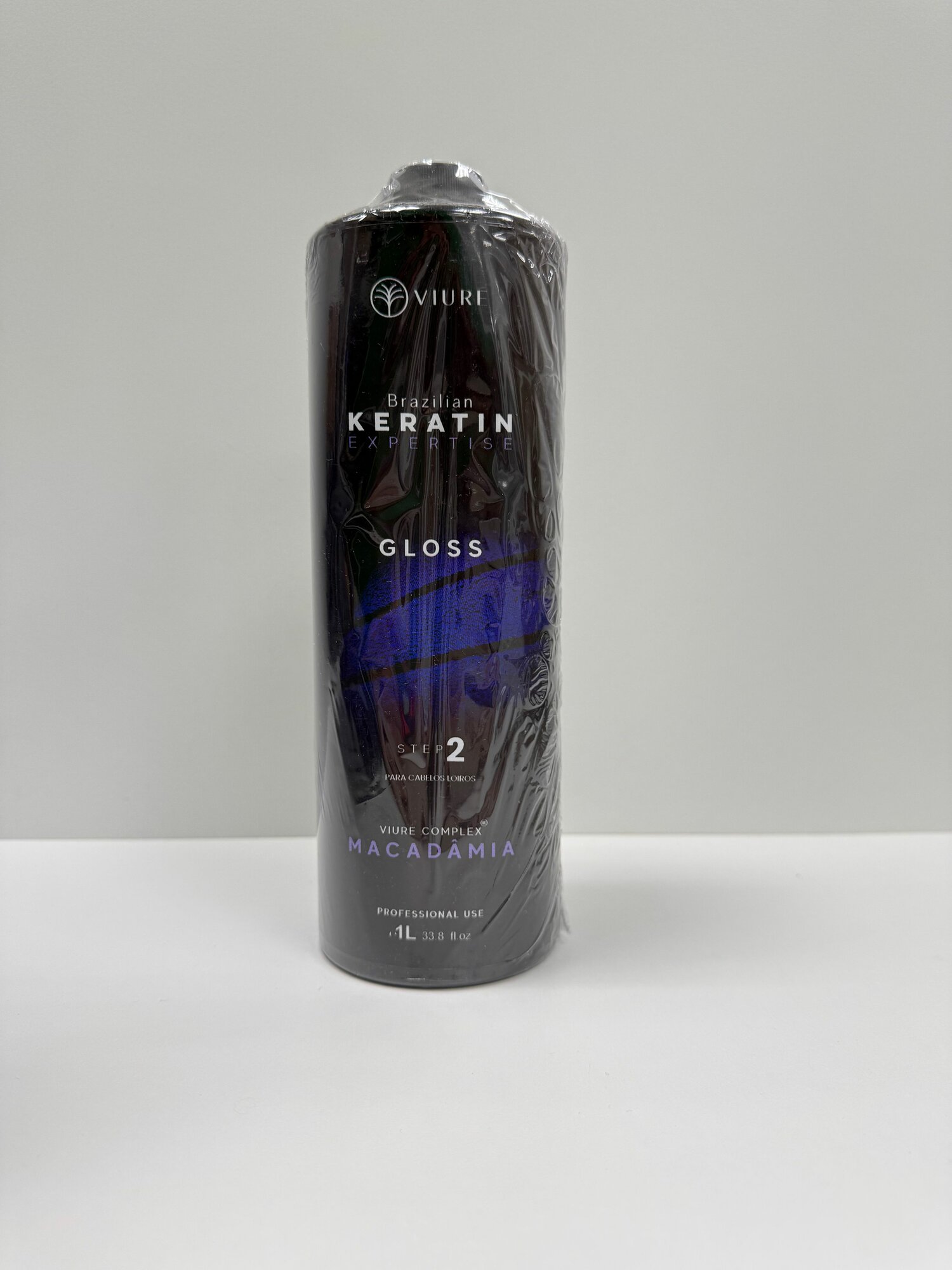 Viure Macadamia кератин для выпрямления волос 1000 мл профессиональный