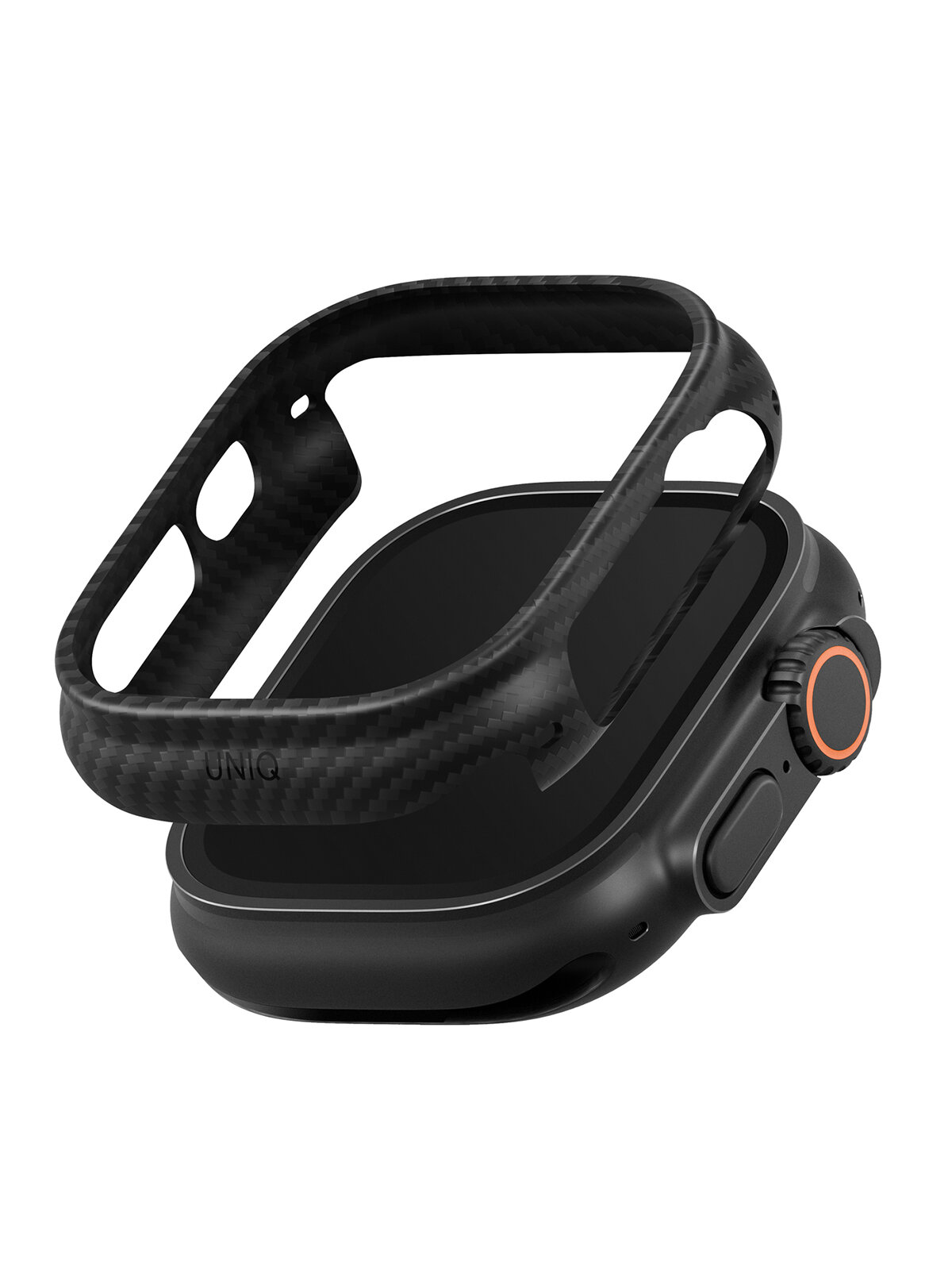 Чехол Uniq для Apple Watch Ultra 1/2/3 49 мм, KEVA VERGE из натурального кевлара, сверхпрочный, ультратонкий