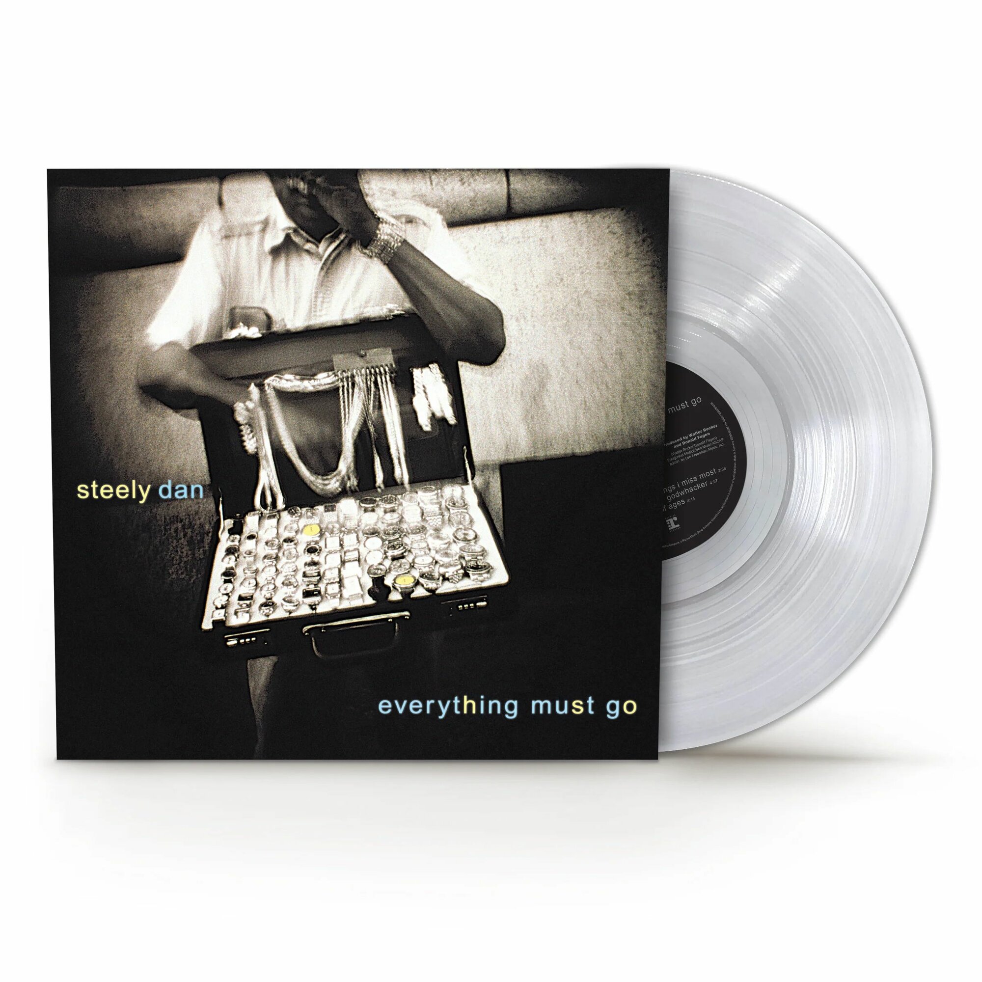 Виниловая пластинка Steely Dan - Everything Must Go /> Vinyl, LP, Album, 180g, Crystal-Clear