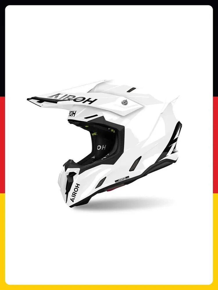 Airoh Мотошлем, цвет: белый, размер: L