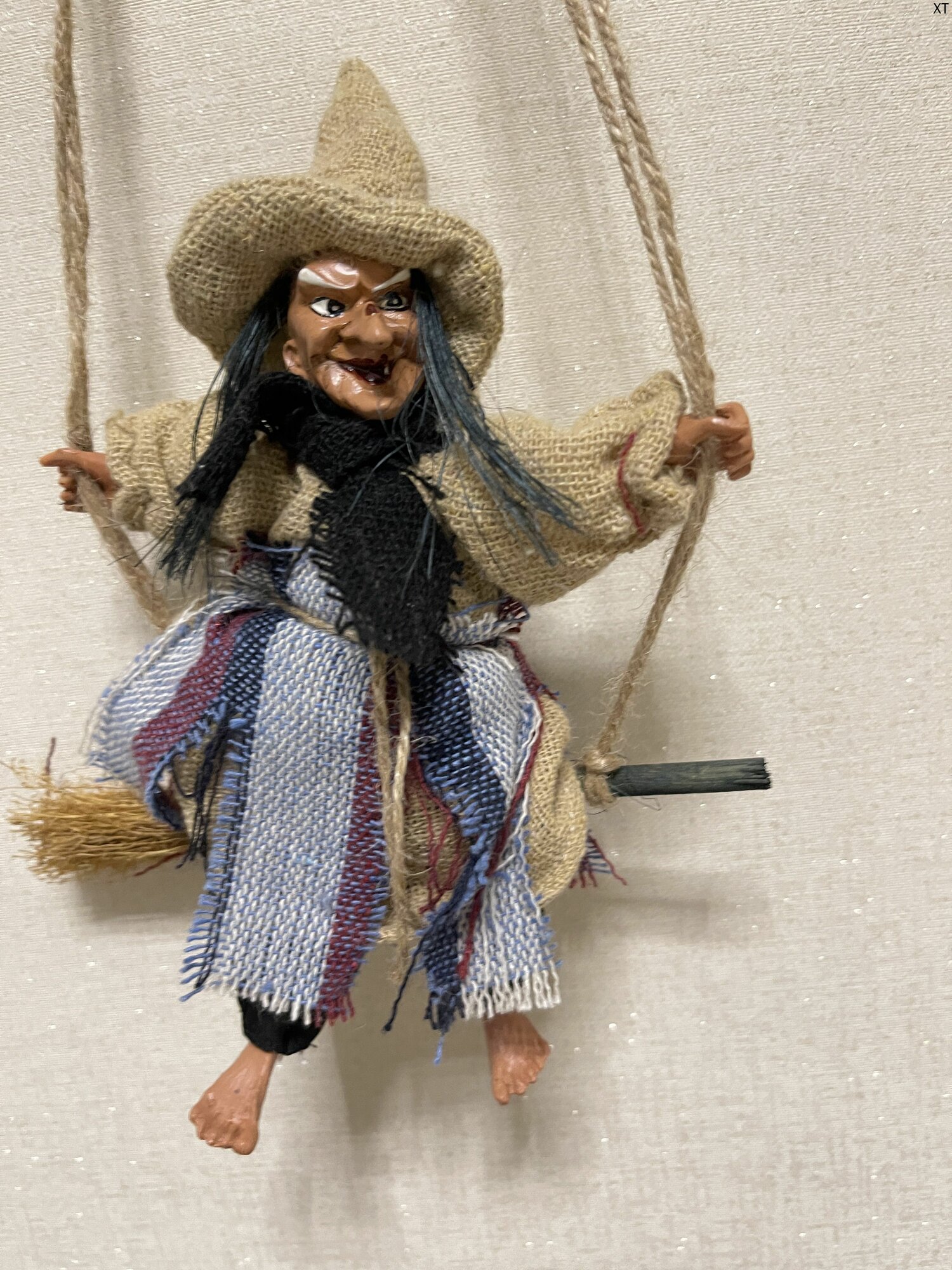 Баба яга игрушка подвесной оберег Бефания