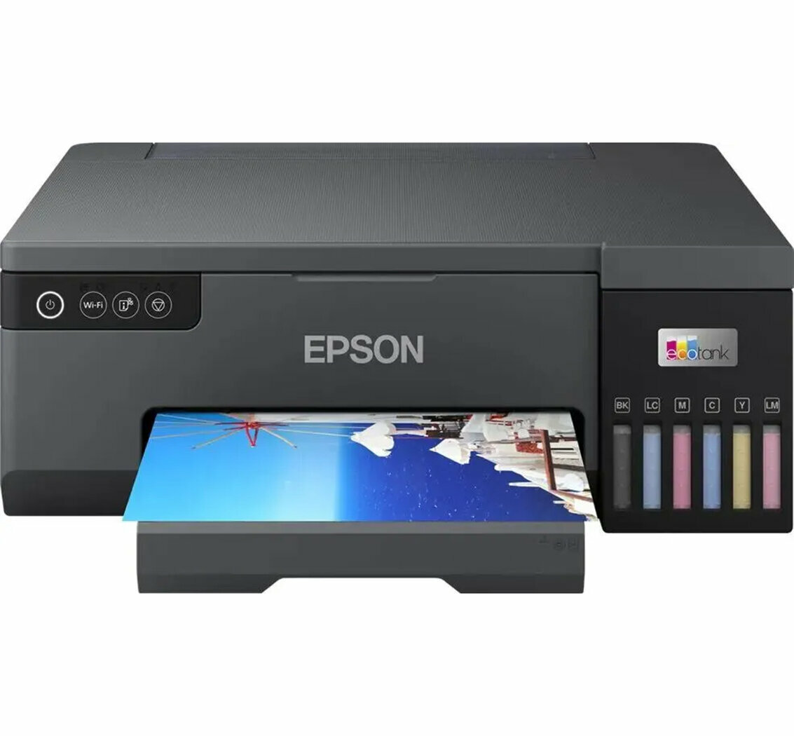 Принтер струйный Epson EcoTank L8050, цветная печать, A4, Wi-Fi/USB