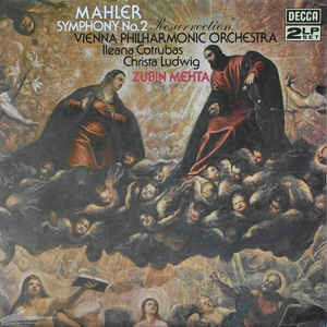 Виниловая пластинка Mehta, Zubin Mahler: Symphony No.2 vinyl