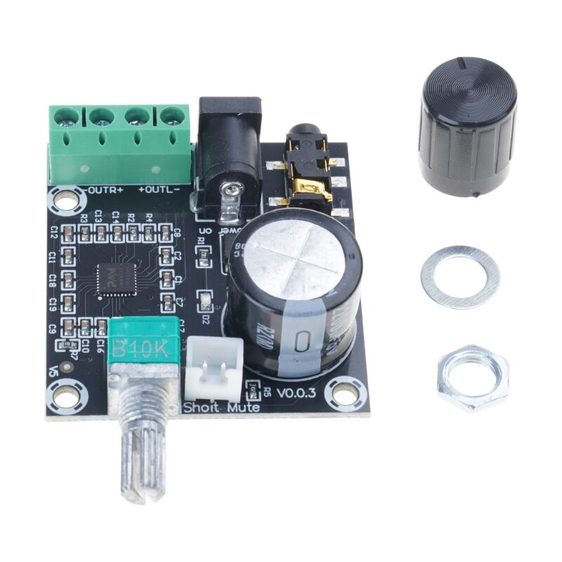 Модуль усилителя мощности цифрового аудио 15Wx2 2-канальный для широкого применения