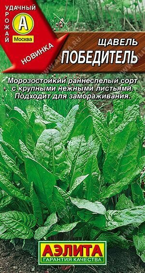 Семена Щавель "Победитель" раннеспелый "Аэлита"