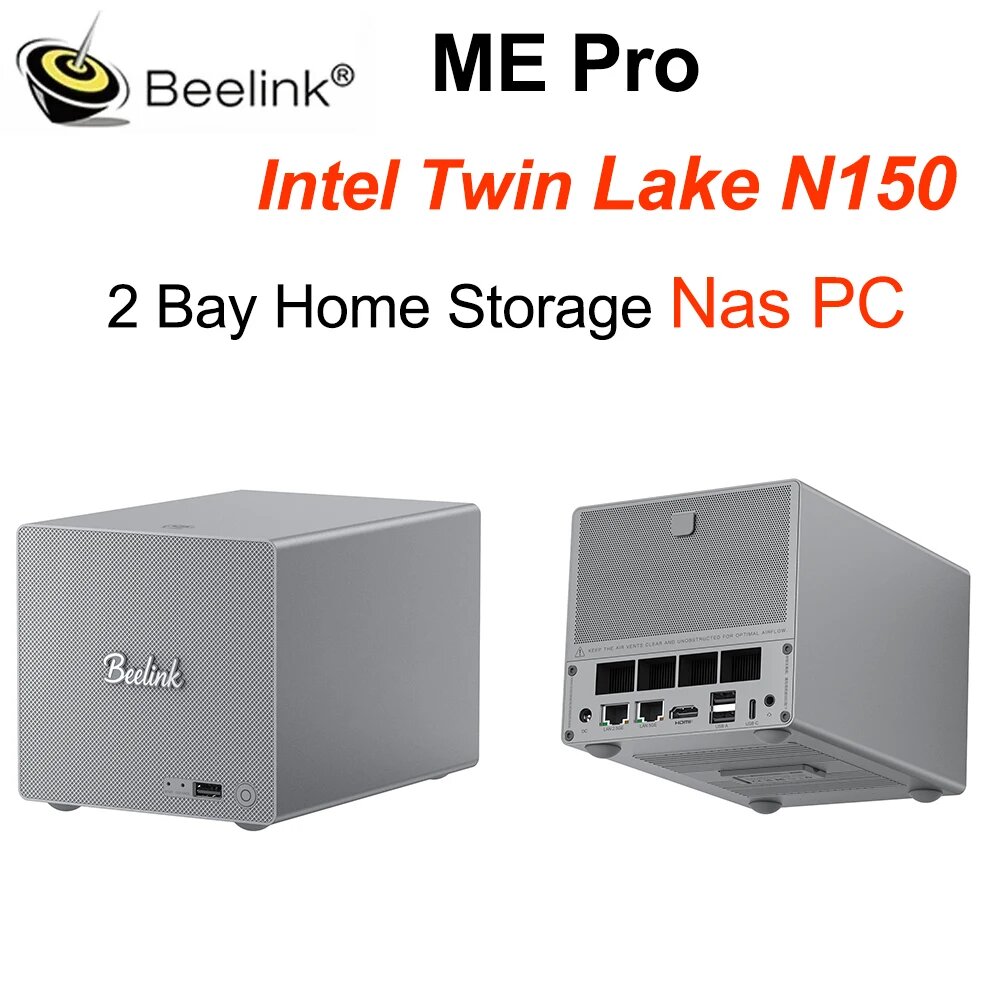 Beelink ME Pro Мини-ПК LPDDR5 16GB 1TB, ЕС