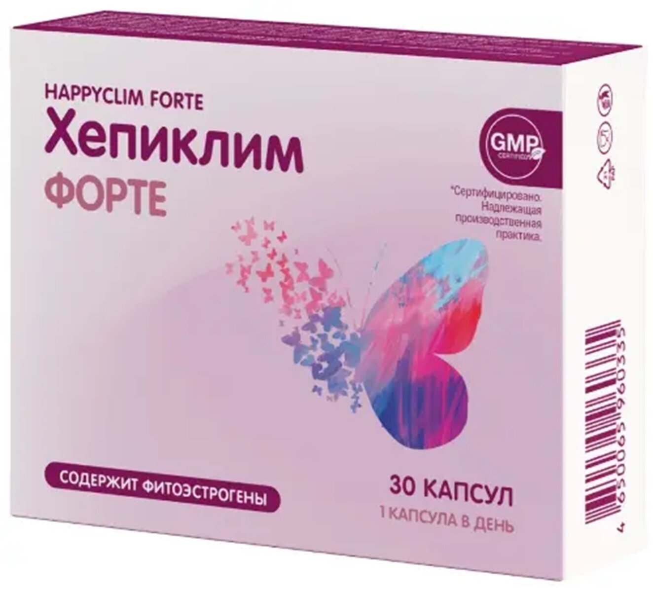 Биодобавка Pharmacy Laboratories "Хепиклим", для женщин, 30 капсул