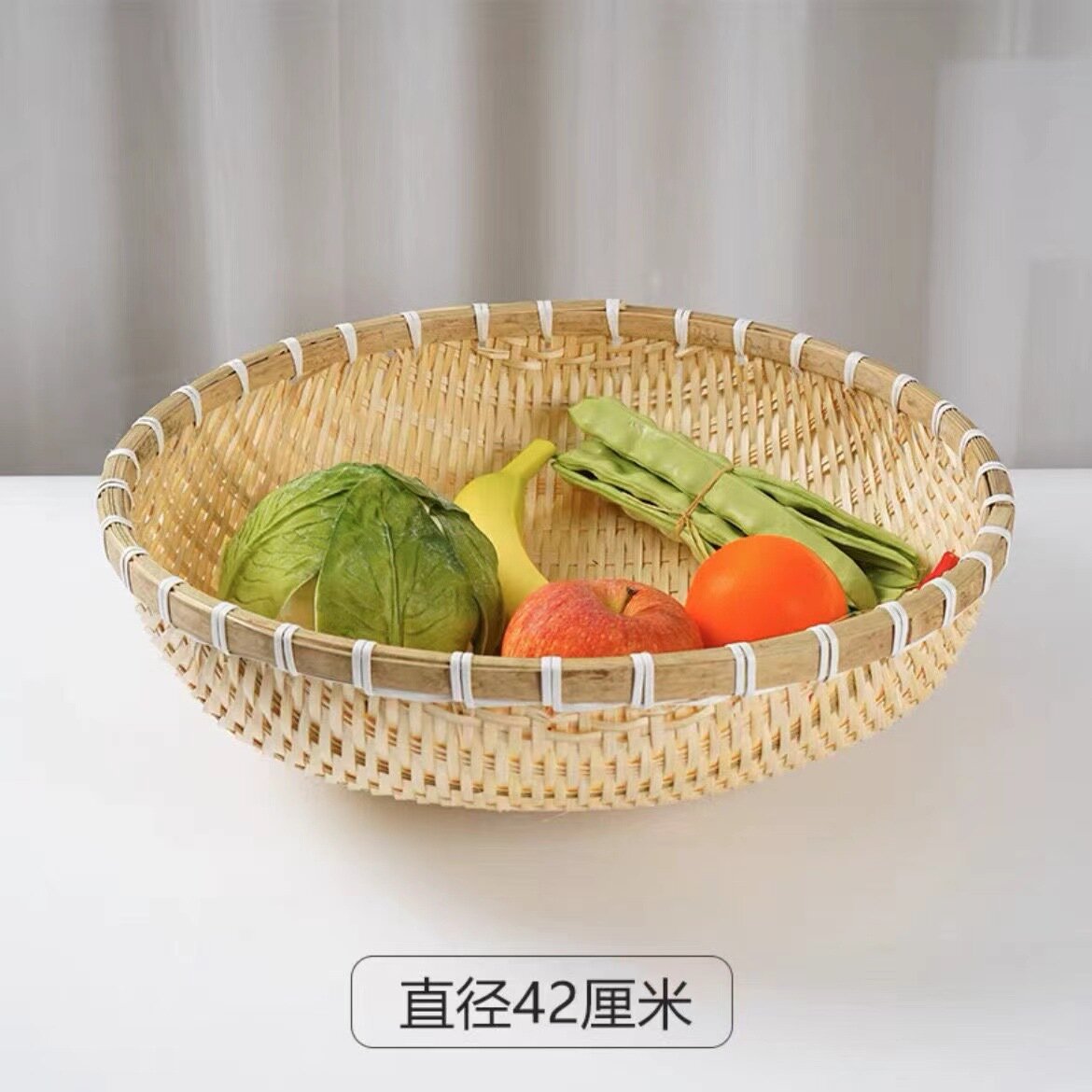 Бамбуковая плетеная совок для мусора, корзина для хранения булочек, бамбуковые изделия, плетеная корзина для мытья овощей, корзина для слива воды, корзина для мытья риса, фруктовая корзина, маленькая корзина