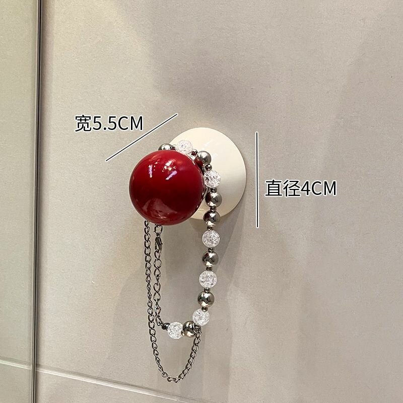 Крючок-присоска для хранения в ванной комнате, клейкий крючок, настенная подставка для украшений, держатель для резинок для волос и повязок для головы в ванной.