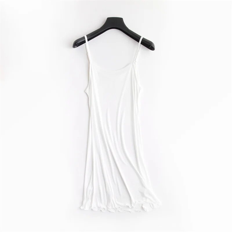 Шелковая ночная рубашка LEDP Белый, XL, белый