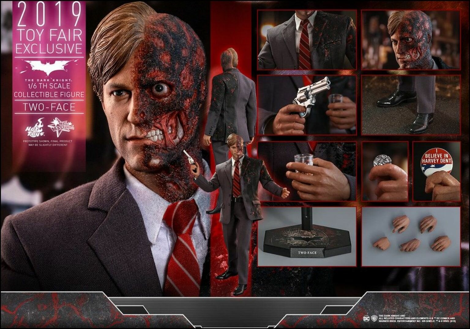 Эксклюзивная коллекционная фигурка Бэтмен VGM37 в масштабе 1/6 от Hot Toys, созданная по мотивам Arkham Knight, Prestige Edition