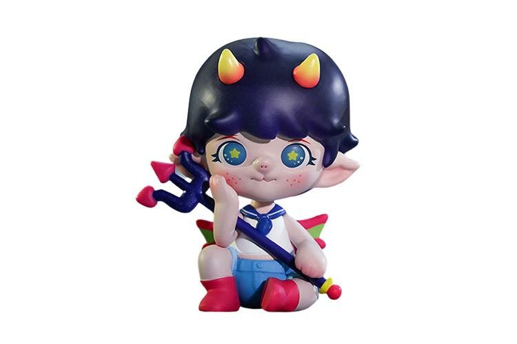 POP MART ZOE Язык Цветов Коллекция Созвездий Таинственные боксы, Confirmed-Gemini (Demon) (Open)