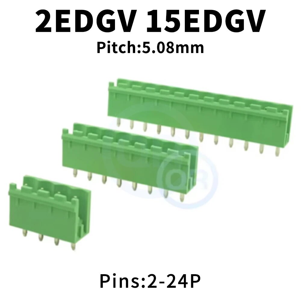 Разъемы клеммы KF 2EDGV 5,08 мм 10P