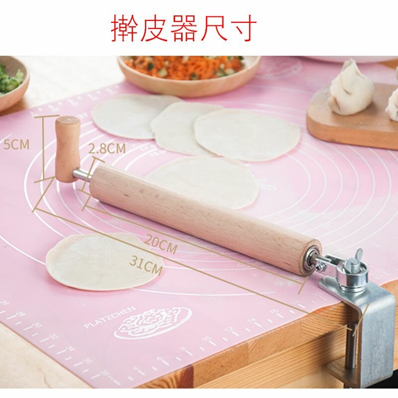 Набор скалки и разделочной доски, из массива дерева, различные размеры, буковая древесина, скалка для теста, палочка для пельменей, инструмент для домашней выпечки.