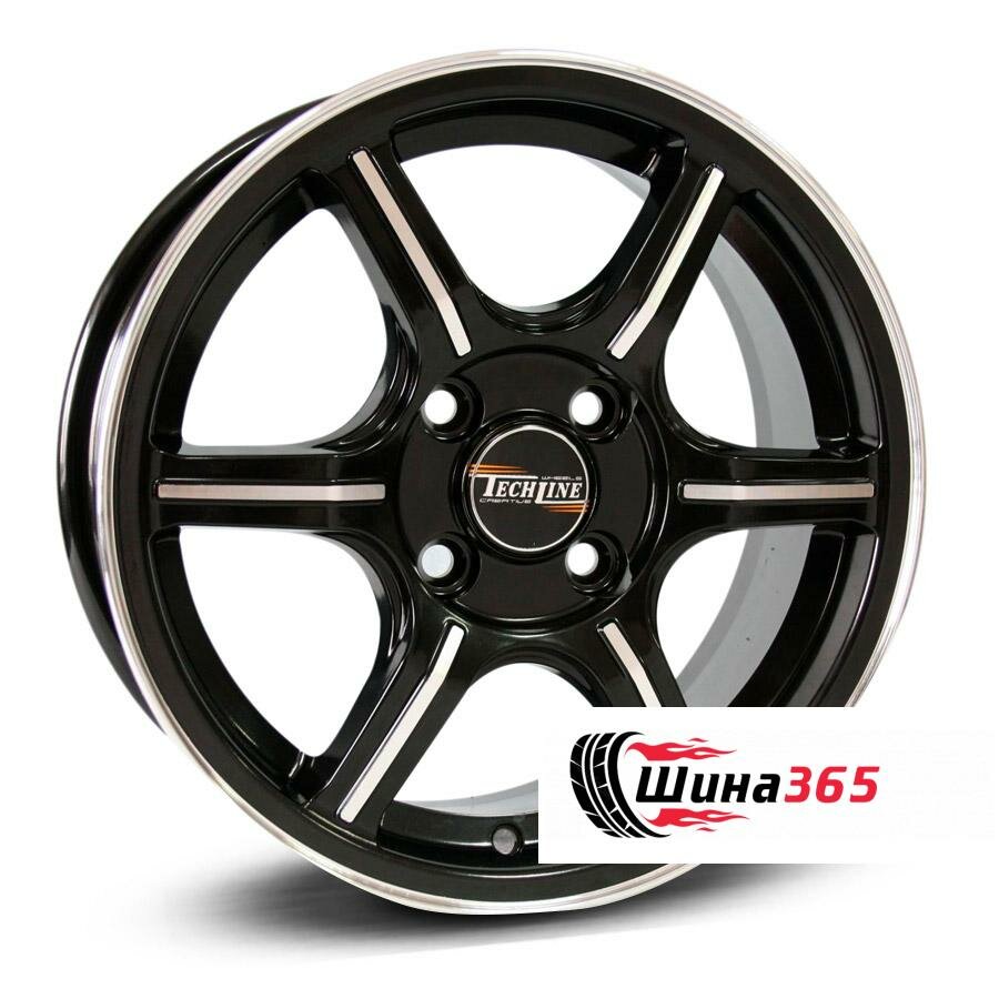 Литой колесный диск Tech Line 433 R14 / 5.5J PCD 4x100 ЕТ 38 ЦО 67.1