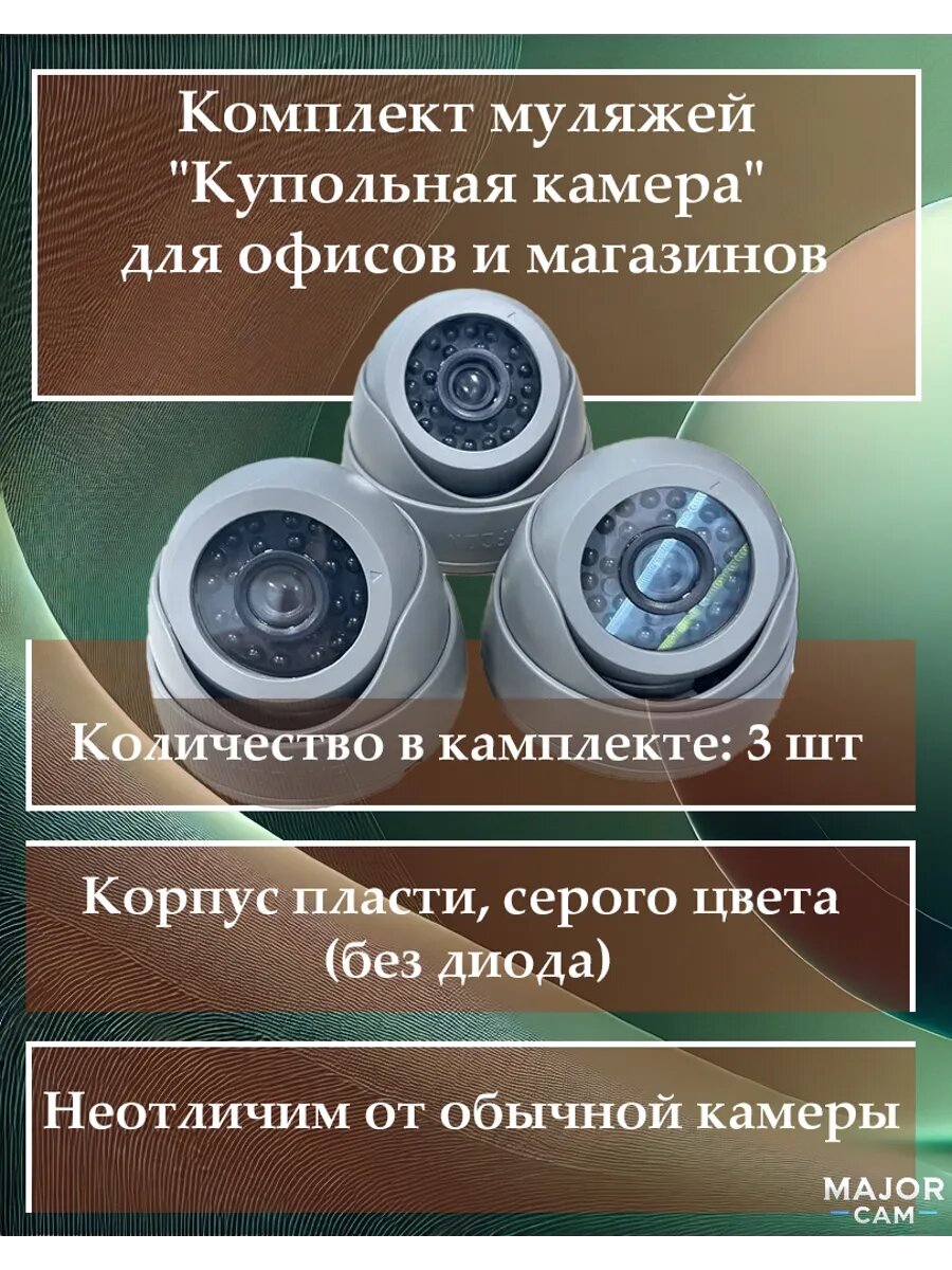 Комплект муляжей "Купольная камера"