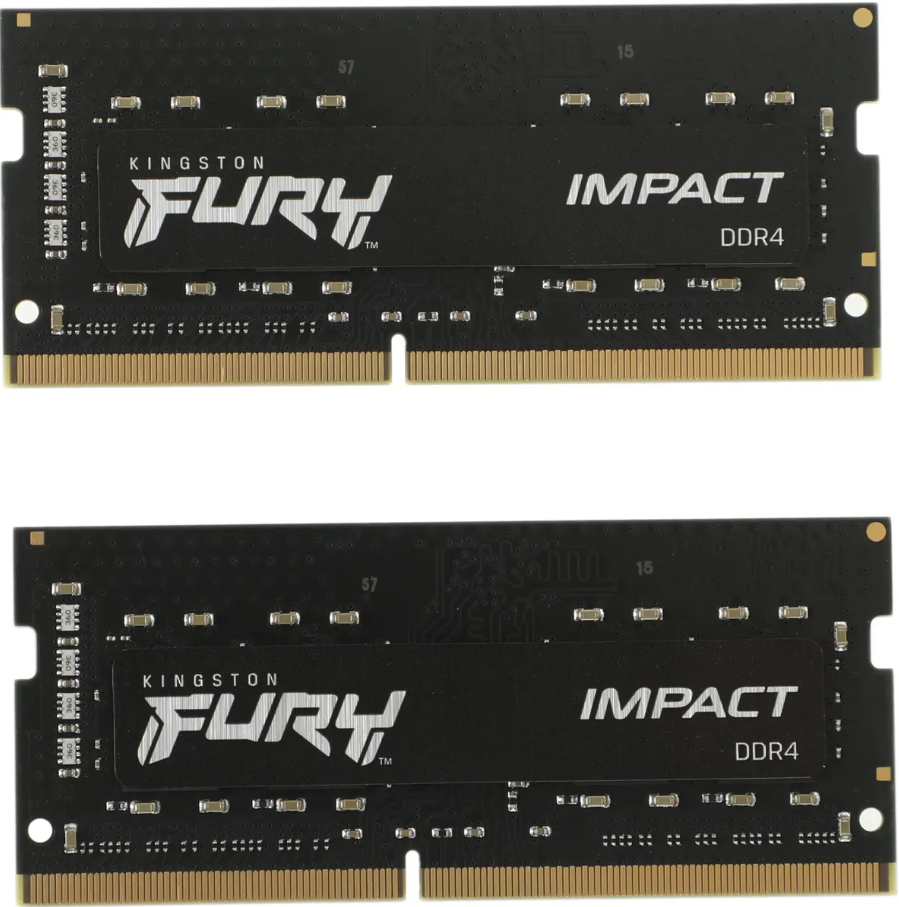 Оперативная память Kingston Fury SODIMM 16Gb DDR4 SODIMM 3200 MHz KF432S20IB/16