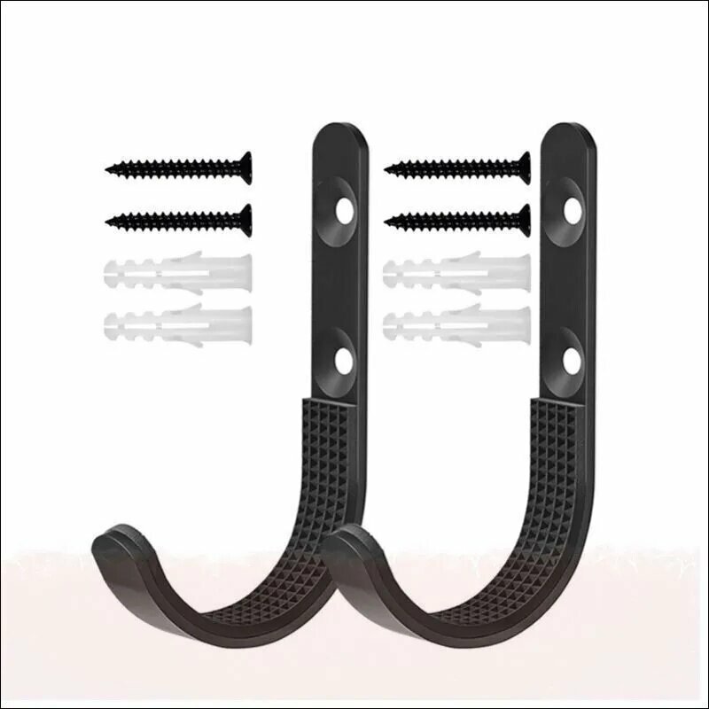 Стойки для оружия, держатели, крючки для настенного хранения пистолеты винтовка дробовик АК47и лук Черный 2шт