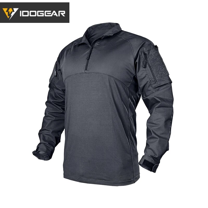 Тактическая рубашка IDOGEAR BSR 40% хлопок 55% полиэстер 5% спандекс XL, Gray