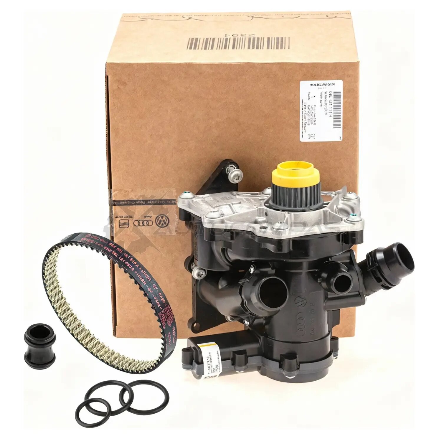 Водяной насос, помпа Audi Q2 Q3 Q5 Q7 Q8 Skoda Karoq Kodiaq Octavia Superb Volkswagen Sharan Teramont Tiguan Touareg Touran Porsche Macan VAG 36713201 06L 121 011 B EMRS 2