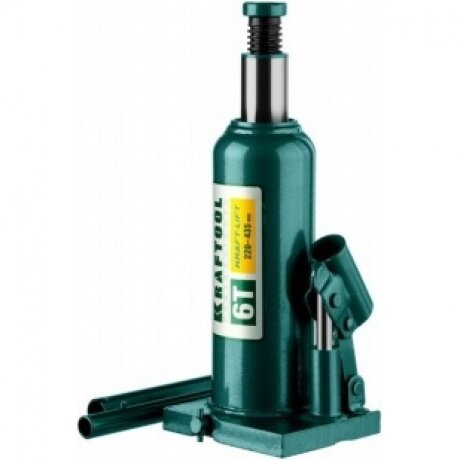 Домкрат бутылочный гидравлический KRAFTOOL KRAFT-LIFT, 6т, 216-413 мм (43462-6)