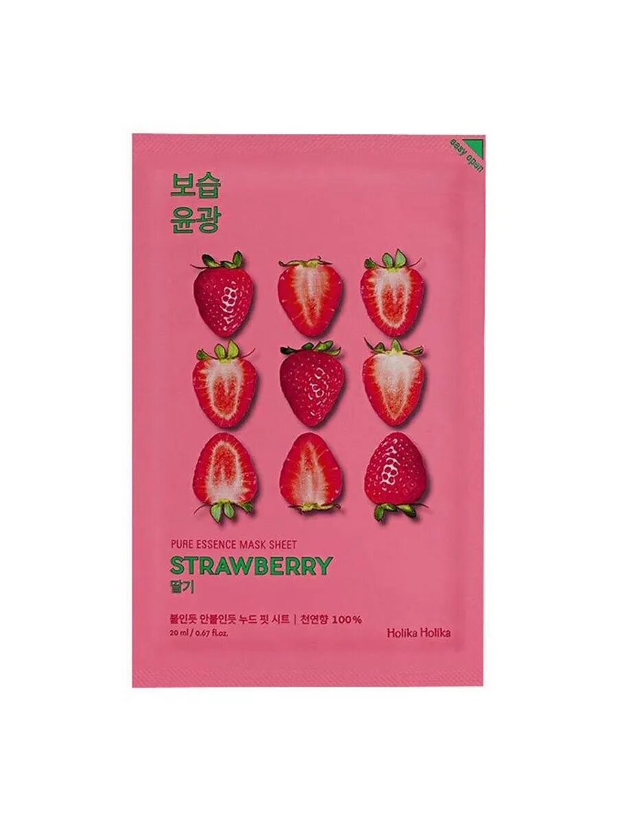 Маска тканевая для лица Holika Holika Pure Essence Mask Shee