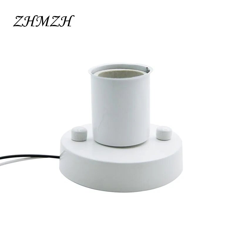 Патрон для лампы E27 поворотный 180 градусов Белый, W, Е14