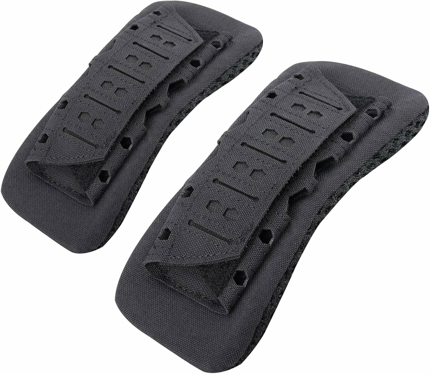 Накладки на плечевые ремни Sekonow (2 шт.) подходят для тактических жилетов, дышащих плечевых ремней рюкзаков и ремней сумок. Мягкая сетчатая подкладка подходит для бронежилетов, нагрудных подтяжек, наплечных сумок и дорожных сумок.