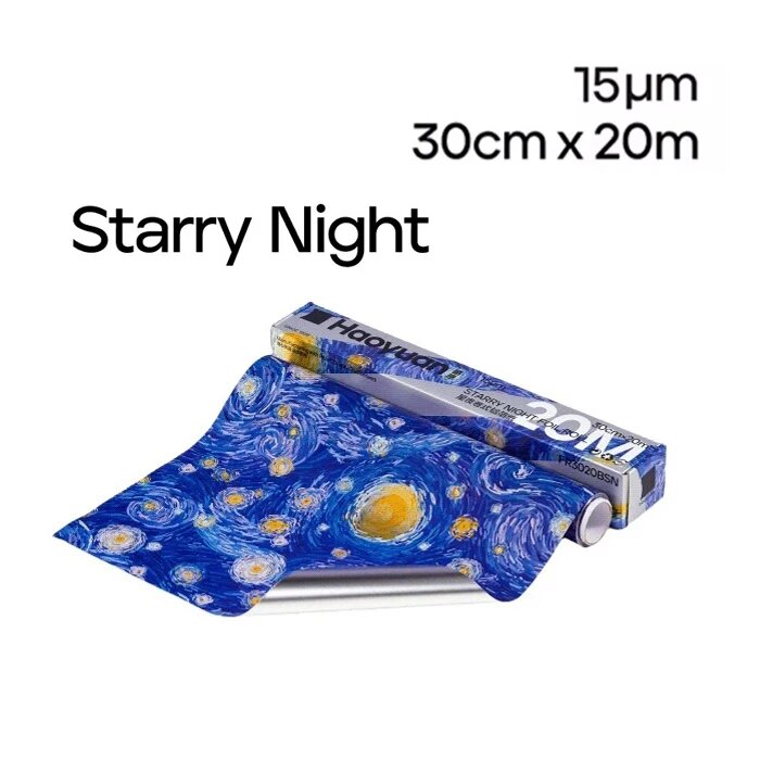 Цветная алюминиевая фольга PICIDAE 30x20м