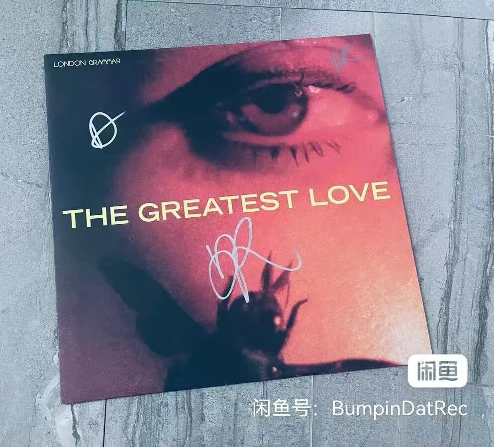 Bиниловая пластинка London Grammar - The Greatest Love Signed vinyl LP