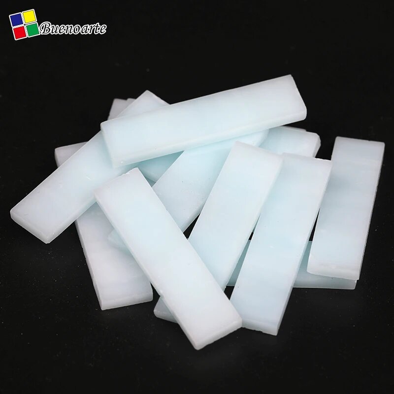 Витражное стекло для мозаики Буеноде Белый, SF20a